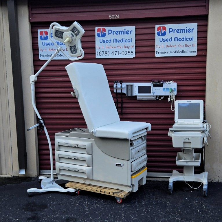 Exam Tables for Sale Stationary Manual Midmark Ritter 604 New White ...