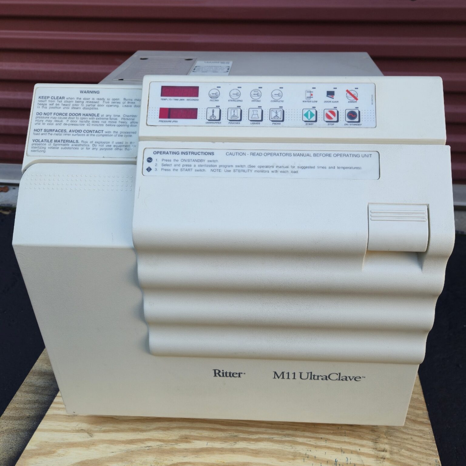 Autoclave for Sale Ritter M11 UltraClave Original Style - Premier Used ...