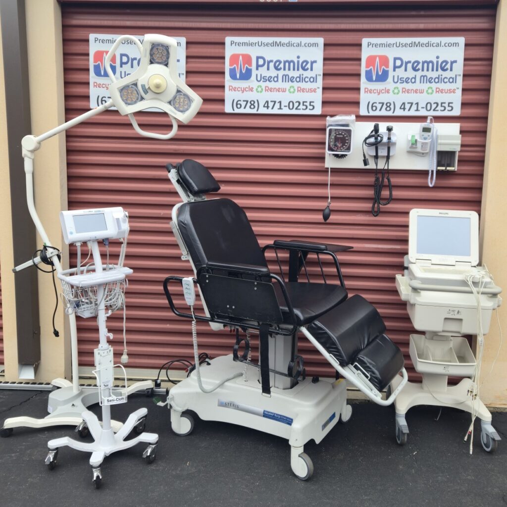 Exam Tables for Sale Hausted Eye Surgery Stretcher Chair - Premier Used ...