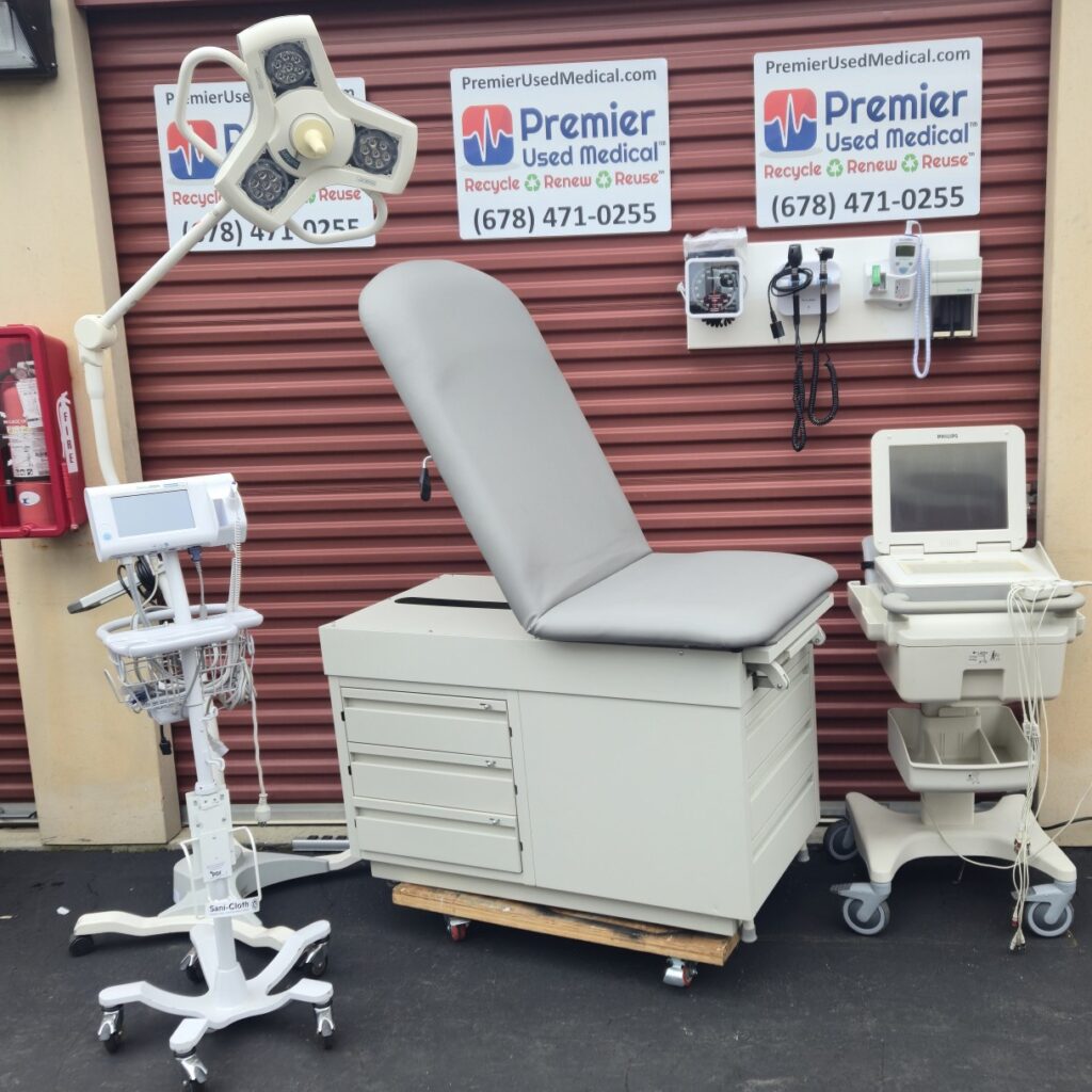 Exam Tables for Sale Intensa Table w New Graphite Upholstery Pass ...